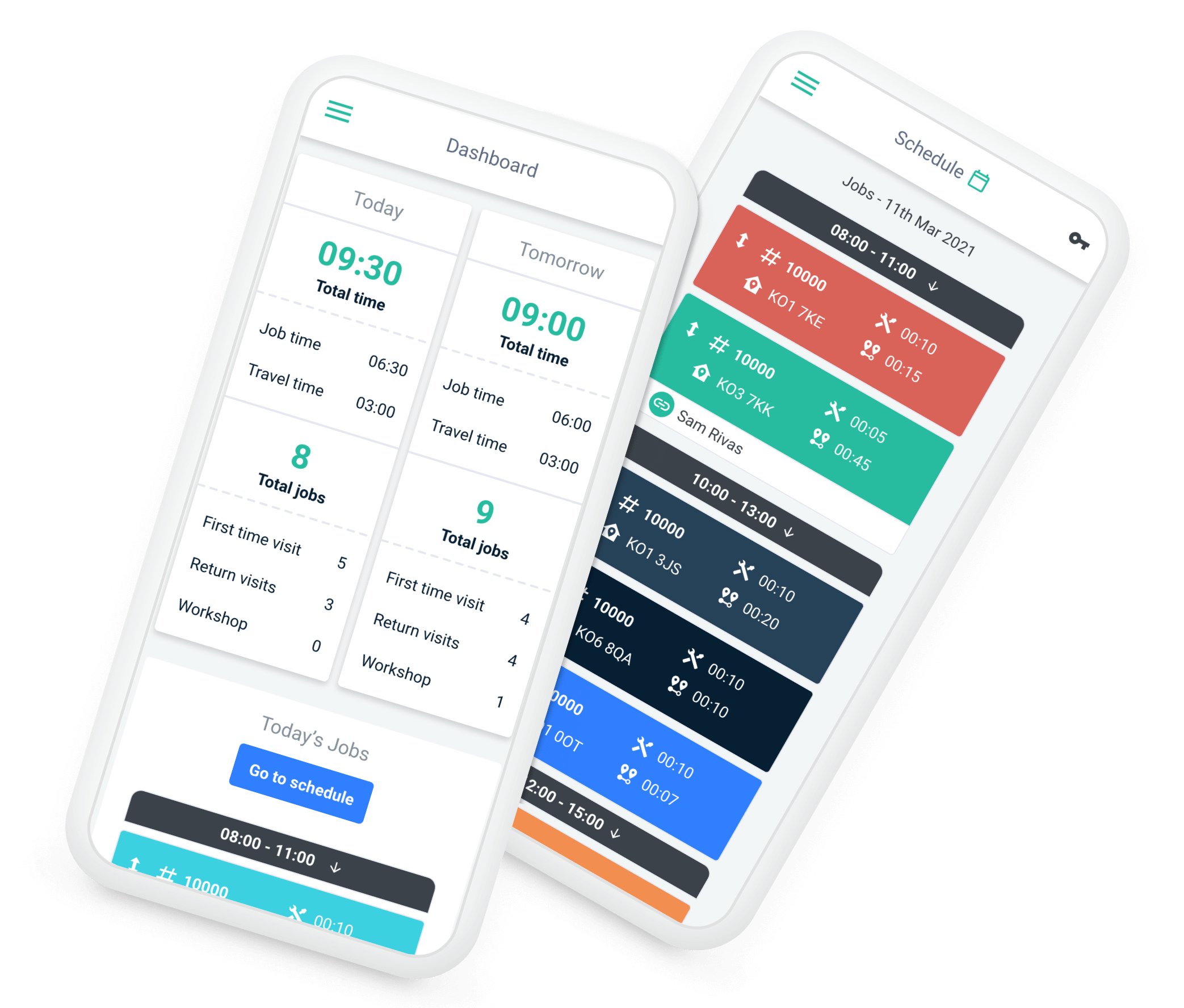 Koritsu service scheduling software - Kōritsu